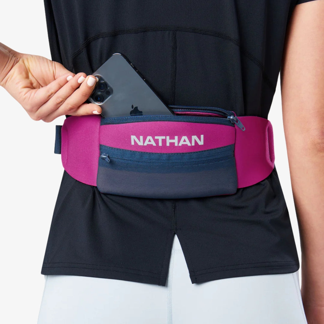Nathan 5K Runners Pack Waist Belt – BackRoads Brews + Shoes