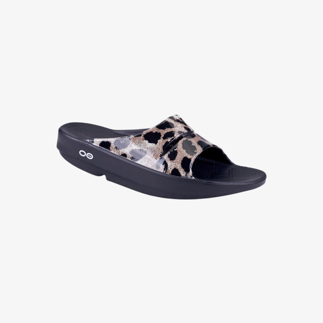 Women's Oofos Ooah Luxe Limited Cheetah – BackRoads Brews + Shoes
